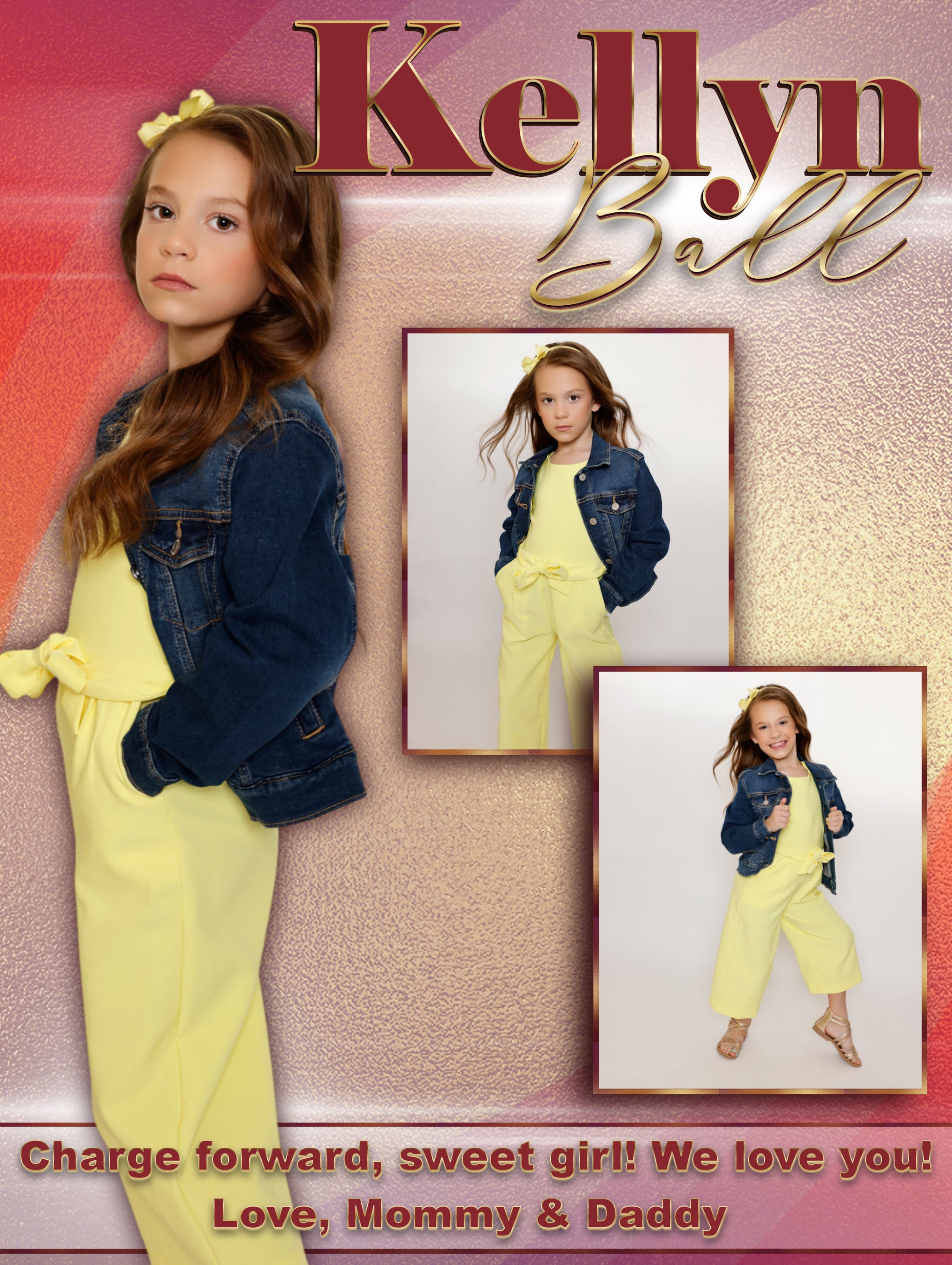 Multi Image Pageant Ad – House of Style Graphics