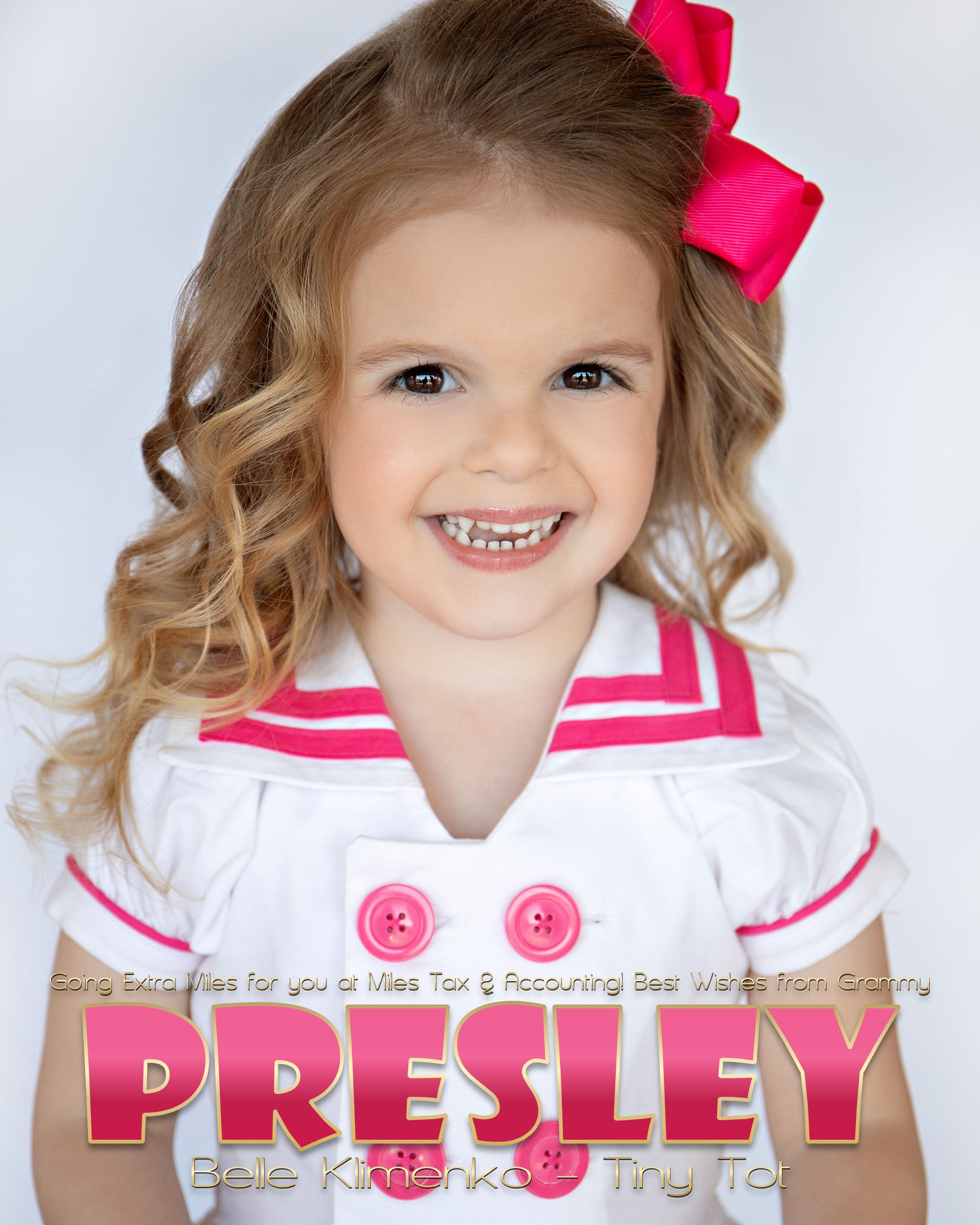 Single Image Pageant Ad – House of Style Graphics